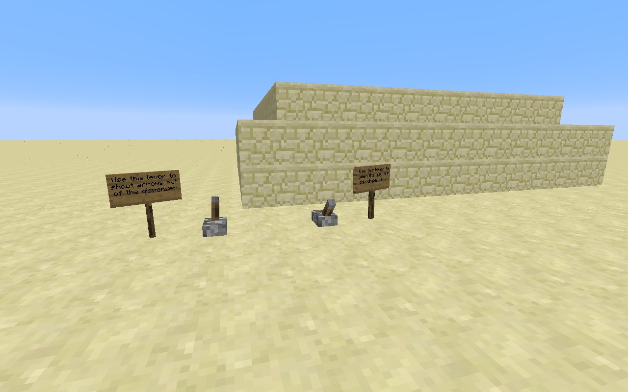 Hidden Base Dispensers Minecraft Map