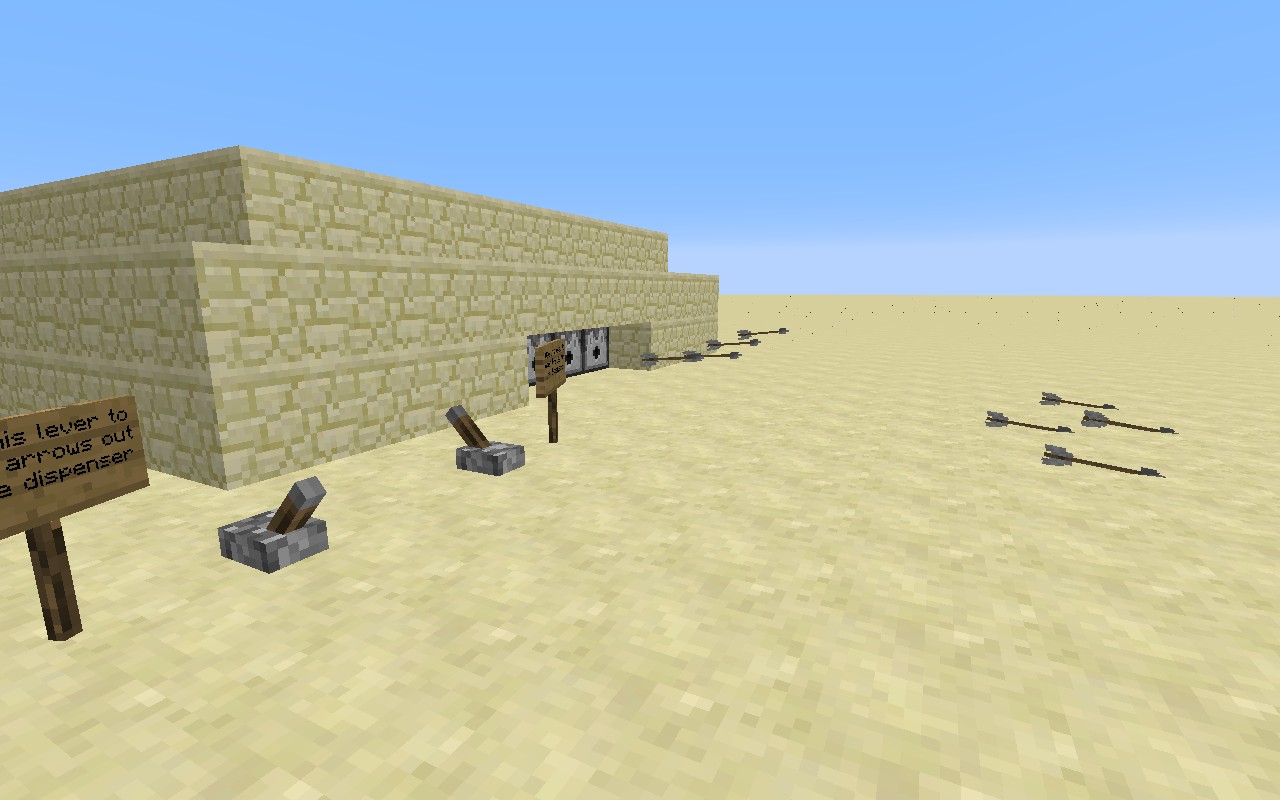 Hidden Base Dispensers Minecraft Map