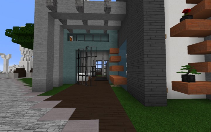 Modern Creative House Minecraft Map