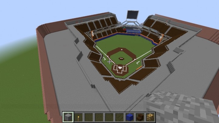 Baseball Stadium Minecraft Map