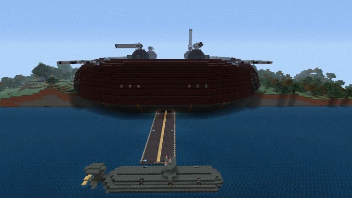 Futuristic Military Base Minecraft Map