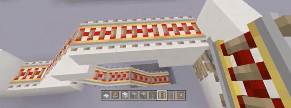 Vertical Minecart Storage Minecraft Map