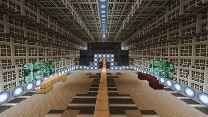 Futuristic Military Base Minecraft Map