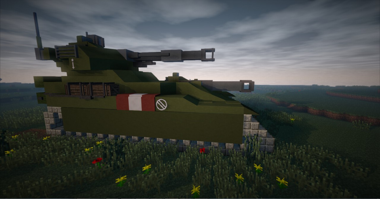 IS-35 "Tsar" Super heavy tank Minecraft Map