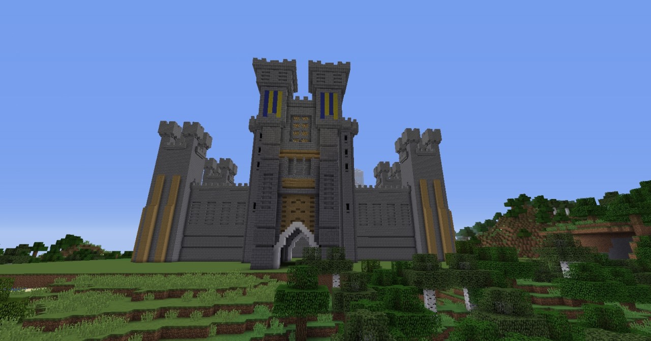 Heroes III Might & Magic in MineCraft - The Castle Minecraft Map