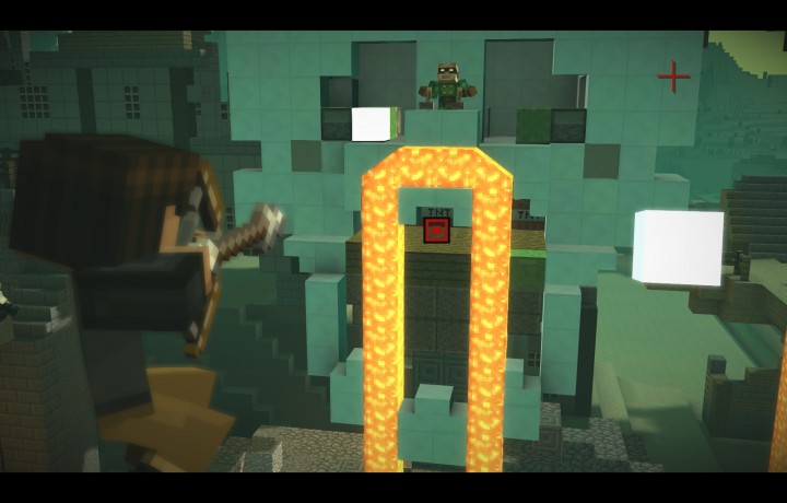 Minecraft Storymode- Magnus TNT Cannon Minecraft Map