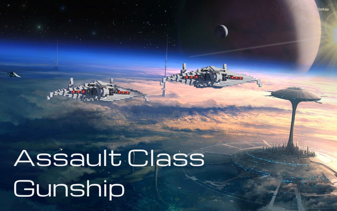 Assault Class Gunship Minecraft Map