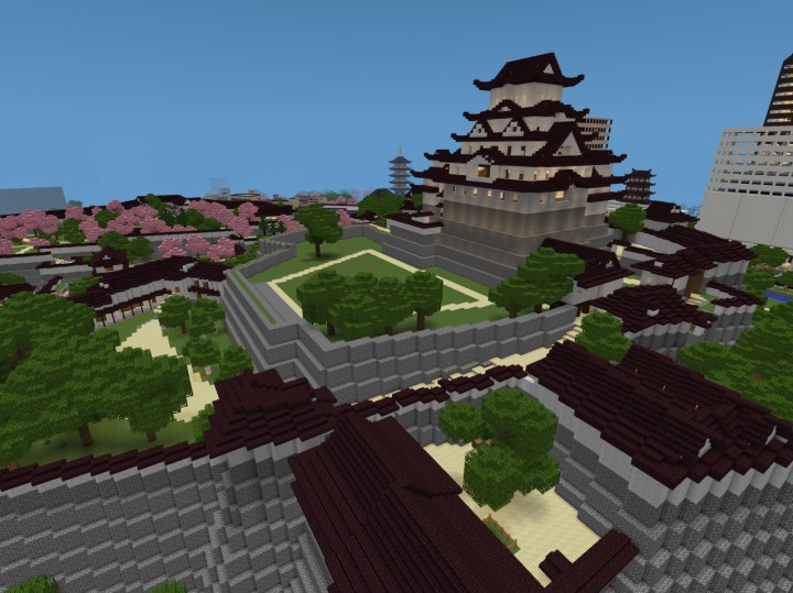 Himeji-Jo - Modern layout Minecraft Map