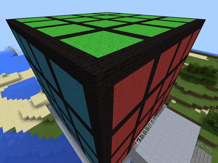 Rubiks Cube Minecraft Map