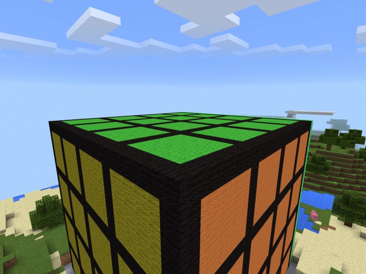 Rubiks Cube Minecraft Map