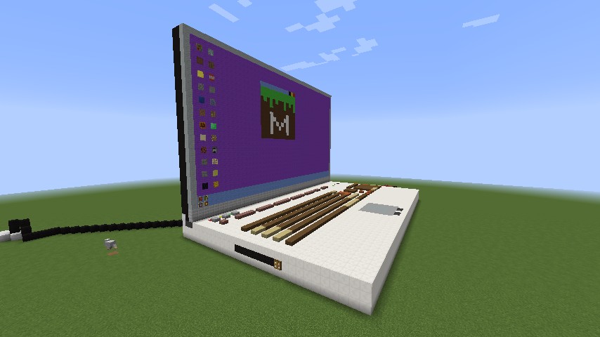 Laptop Minecraft Map