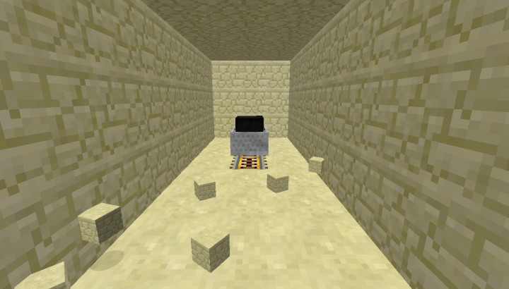 Mining Machine One Command Minecraft Map