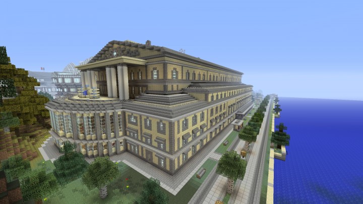 Bolshoi theater of Moscow Minecraft Map