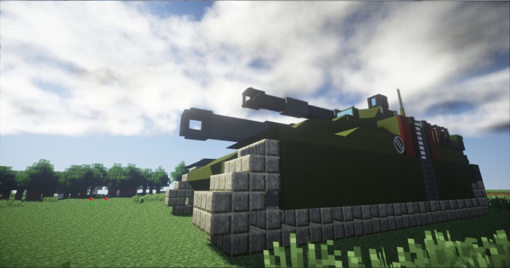 IS-35 "Tsar" Super heavy tank Minecraft Map