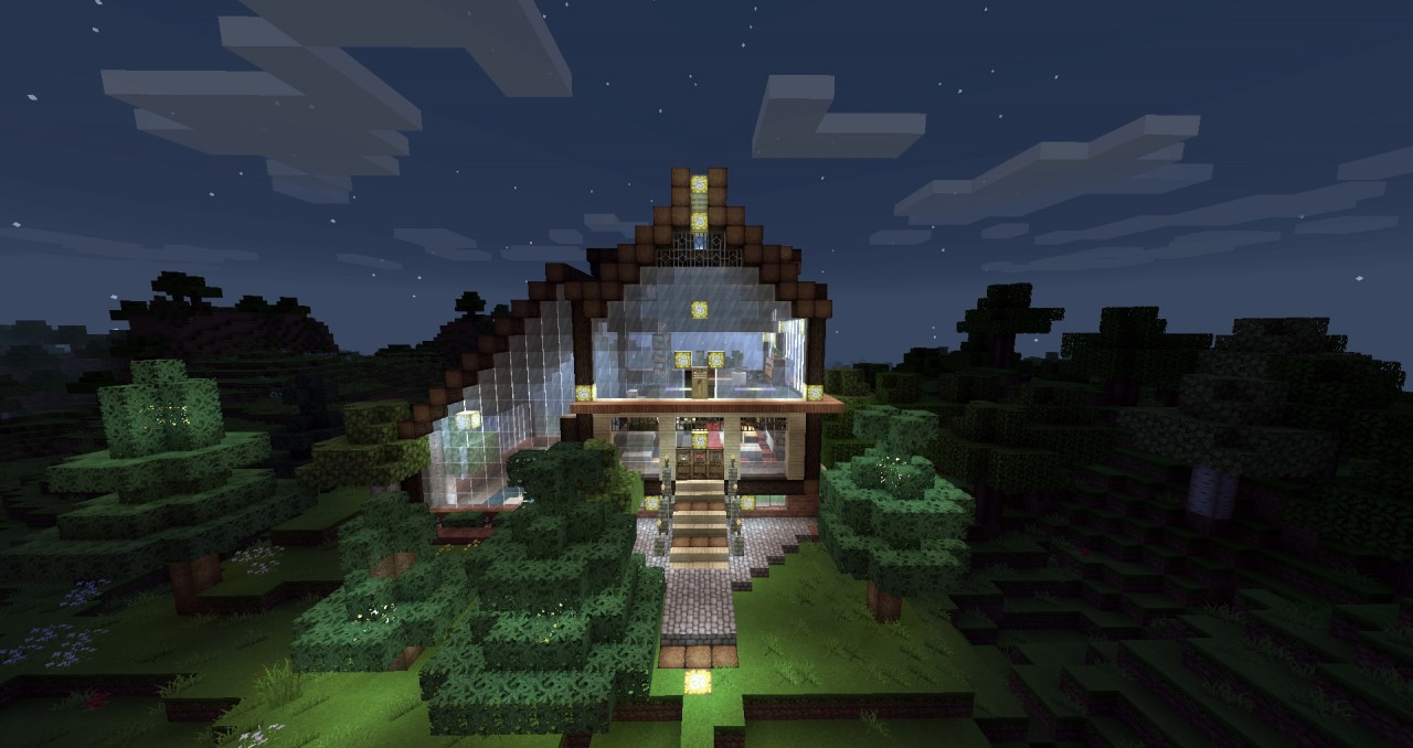 Cabin in the woods. Minecraft Map