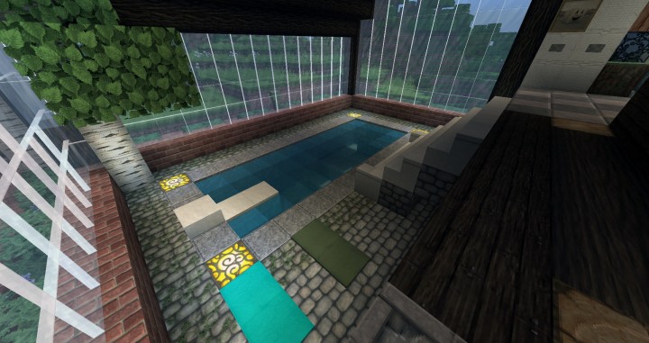 Cabin in the woods. Minecraft Map