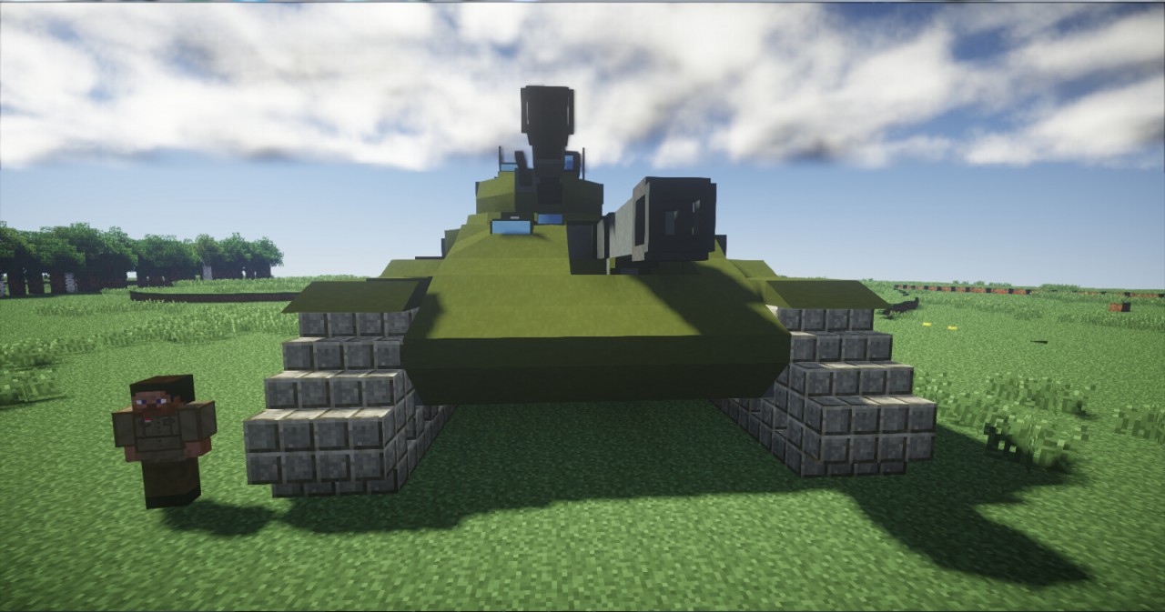 IS-35 "Tsar" Super heavy tank Minecraft Map