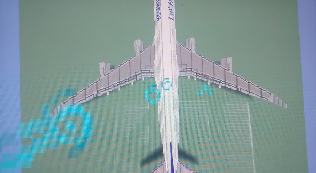 Airbus A340-300 (Lufthansa AIrlines) Minecraft Map