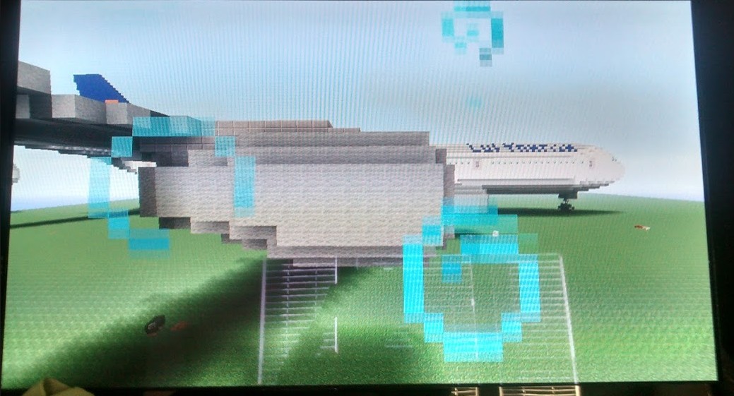 Airbus A340-300 (Lufthansa AIrlines) Minecraft Map