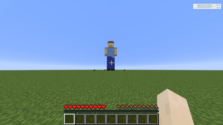 Burning Steve Minecraft Map