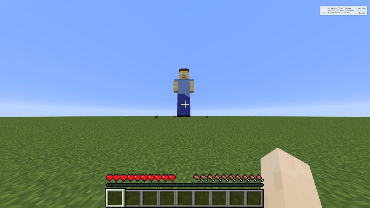 Burning Steve Minecraft Map