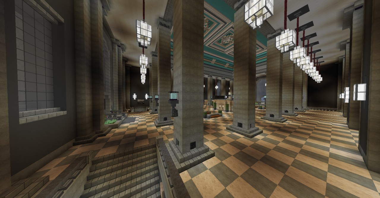 Train Station Minecraft Map