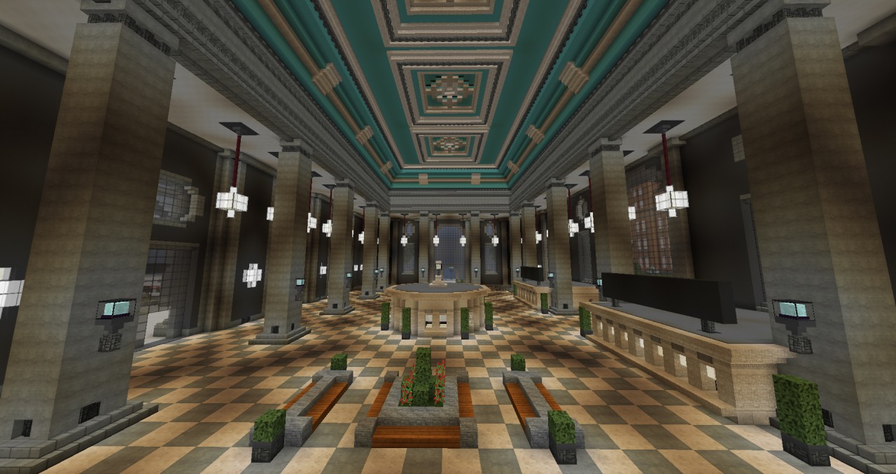 Train Station Minecraft Map