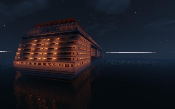 Cruise Ship Minecraft Map