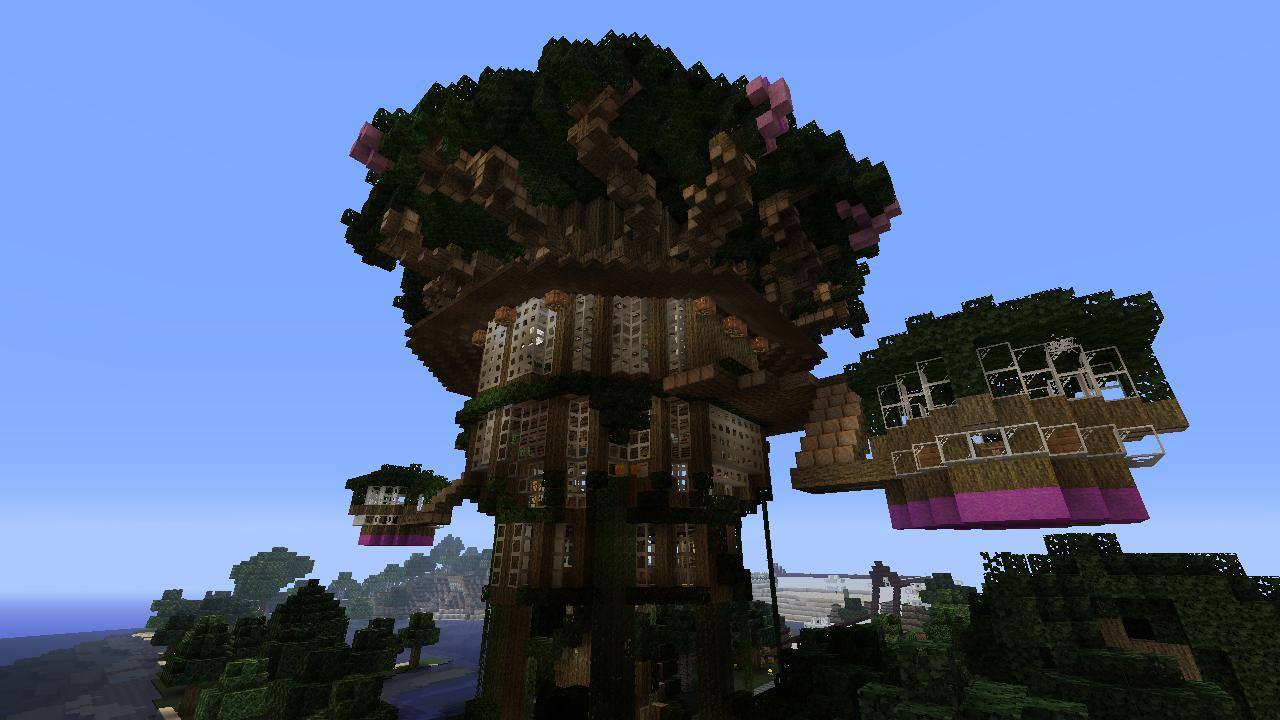 Treehouse Minecraft Map