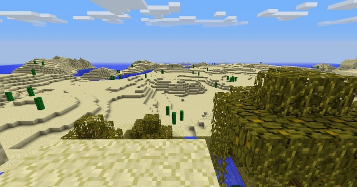Desert oasis Minecraft Map