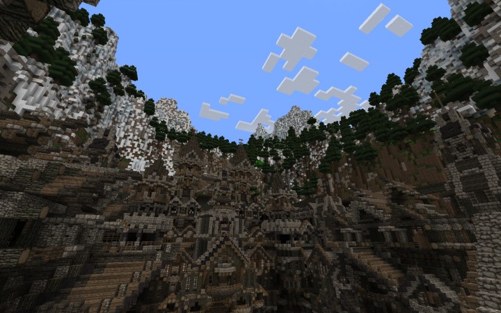 Big spawn Minecraft Map