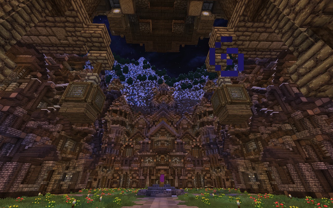 Big spawn Minecraft Map