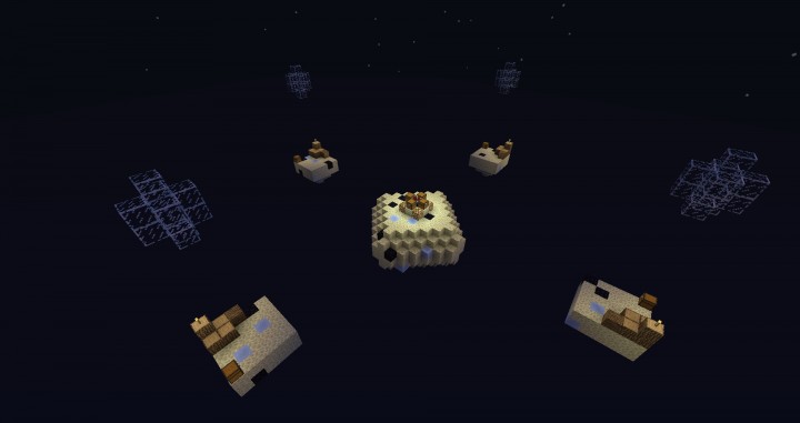 Sky Wars Space Map Minecraft Map