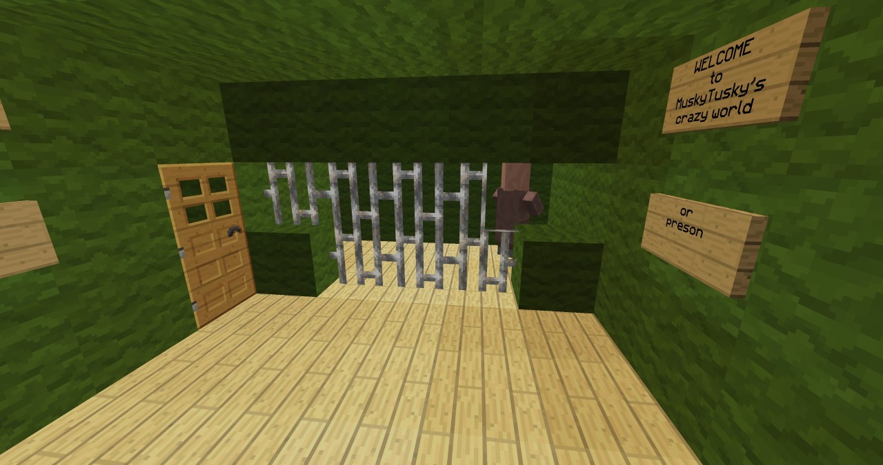 MuskyTusky's crazy world Minecraft Map