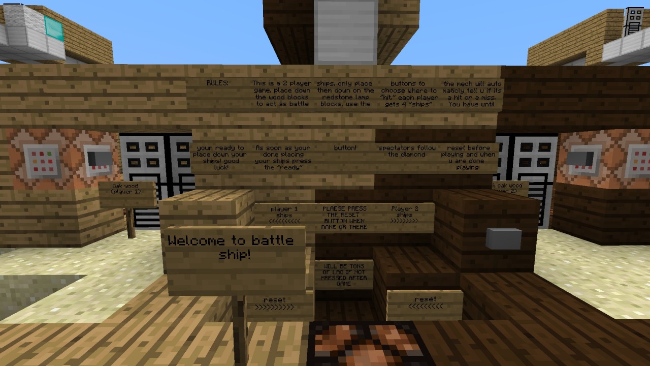 PicklePs command block world Minecraft Map