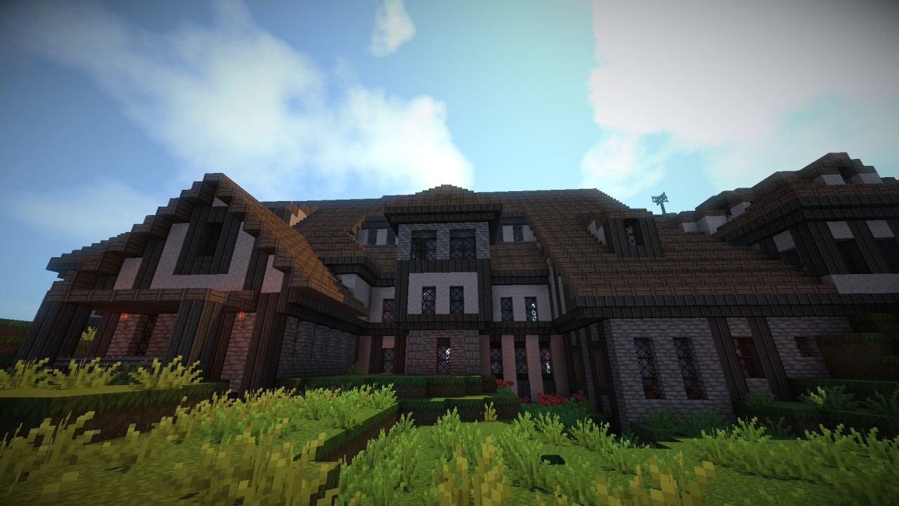 Tudor Style Mansion Minecraft Map