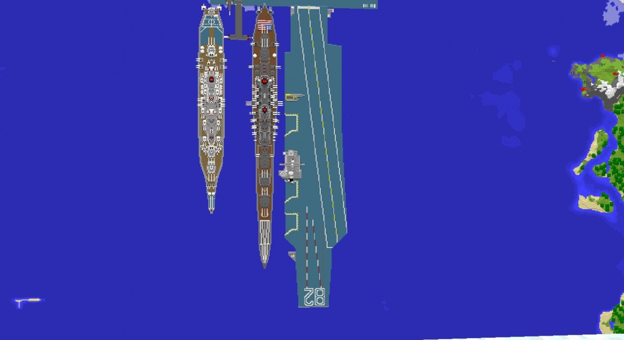 Build-A-Navy Minecraft Map