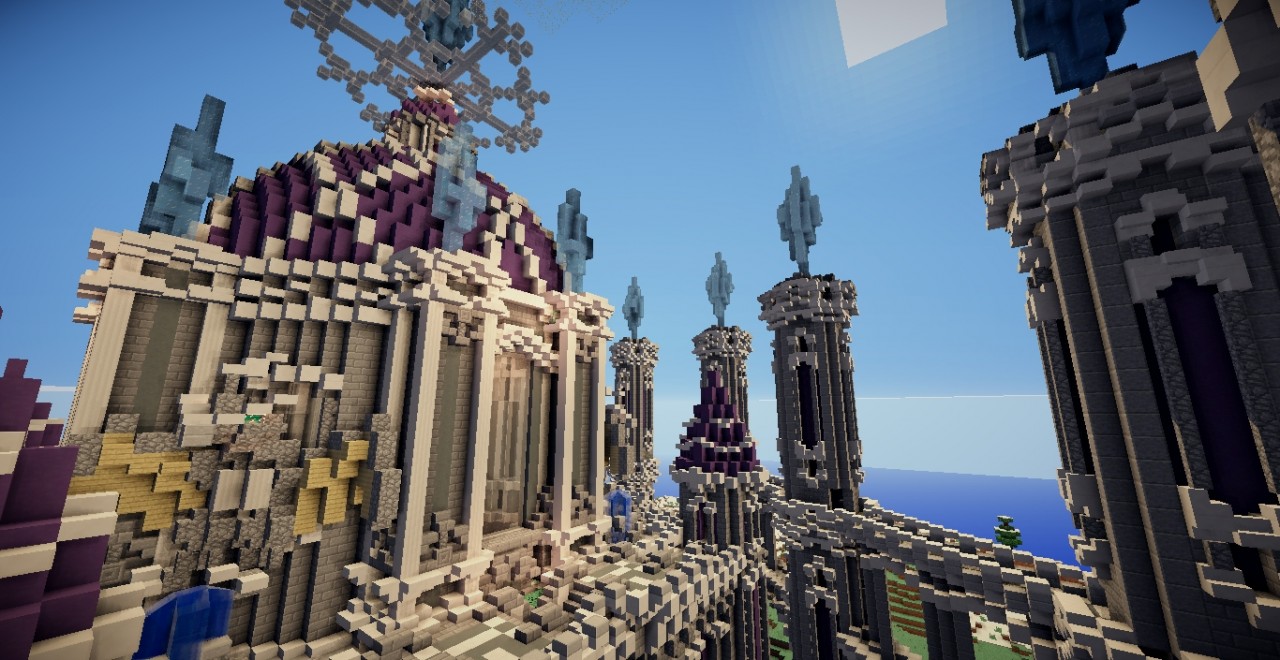 Crystal Castle - Faction Spawn - TEAM FYCIUS Minecraft Map