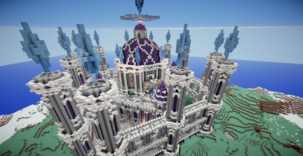 Crystal Castle - Faction Spawn - TEAM FYCIUS Minecraft Map