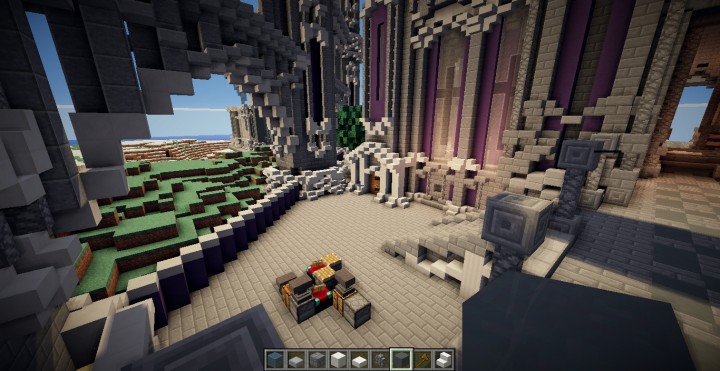Crystal Castle - Faction Spawn - TEAM FYCIUS Minecraft Map