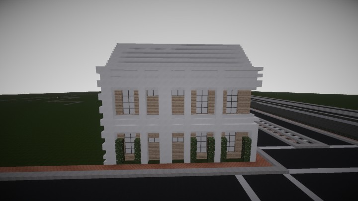 Corner Building for a City (Unfurnished...) Minecraft Map