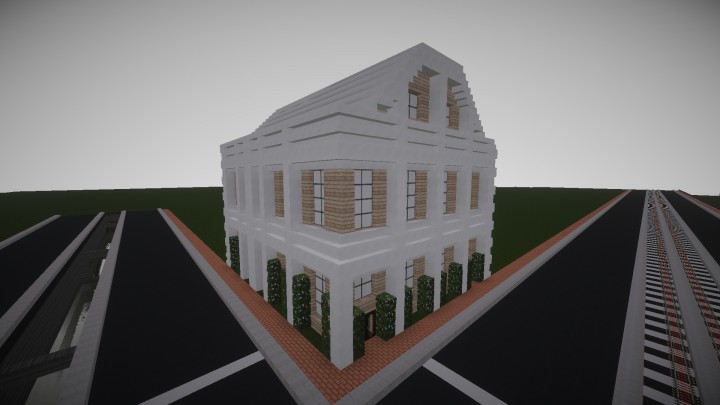 Corner Building for a City (Unfurnished...) Minecraft Map