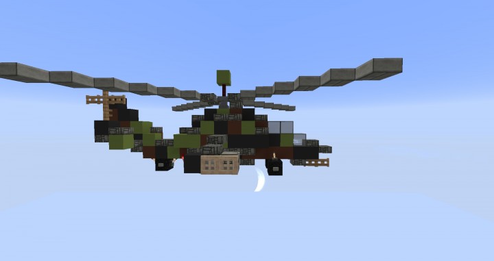 Eurocopter ec665 Tiger Minecraft Map
