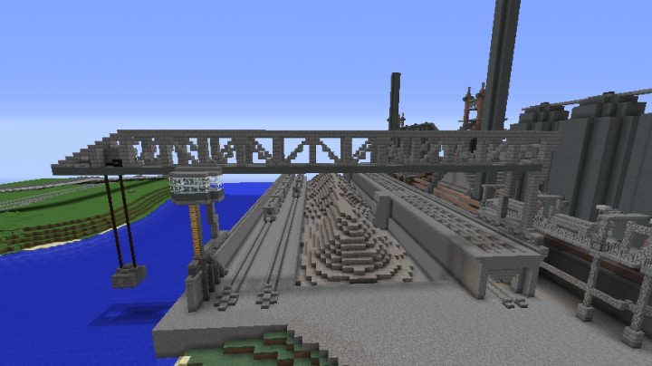Pre-WWII Blast Furnaces (Design #2) Minecraft Map