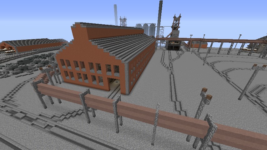Pre-WWII Blast Furnaces (Design #2) Minecraft Map