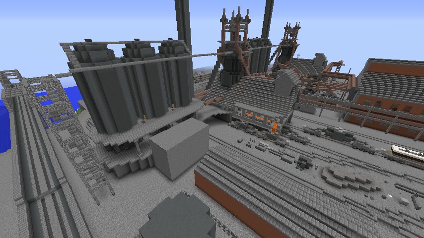 Pre-WWII Blast Furnaces (Design #2) Minecraft Map