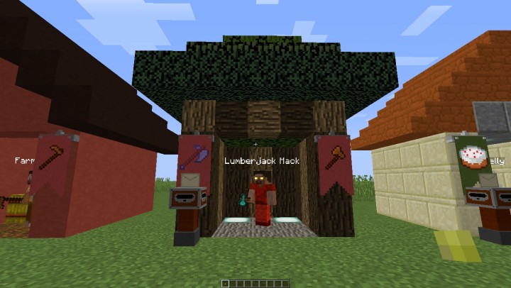 [1.8] Custom NPCs Flatworld survival Minecraft Map