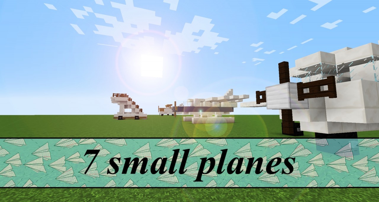 Small Plane Designs Minecraft Map