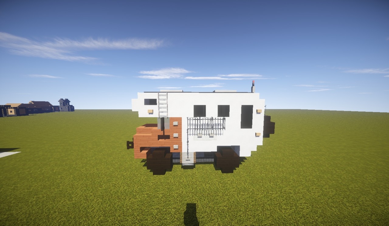 Custom Unimog Camper Minecraft Map