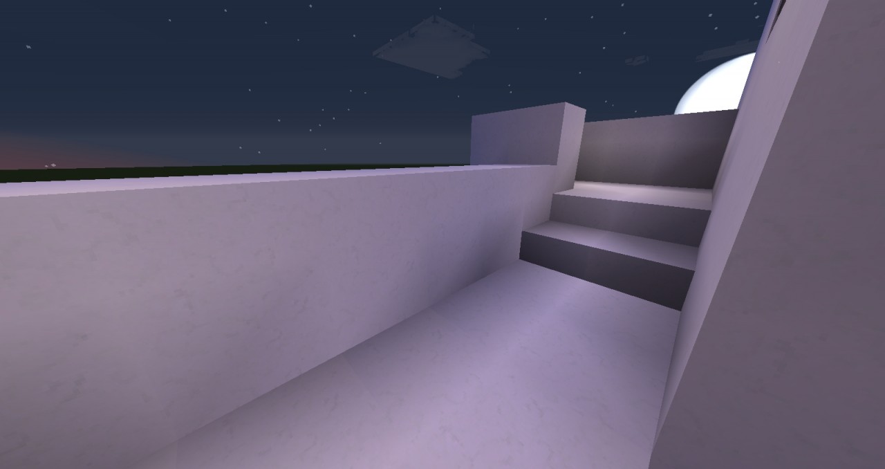 White Walls | Suburban 001 | Minecraft Map